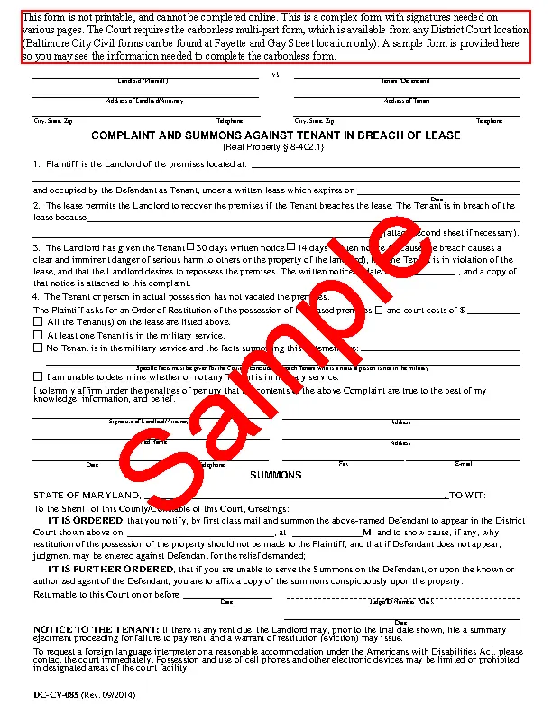 MD Complaint - PDFSimpli