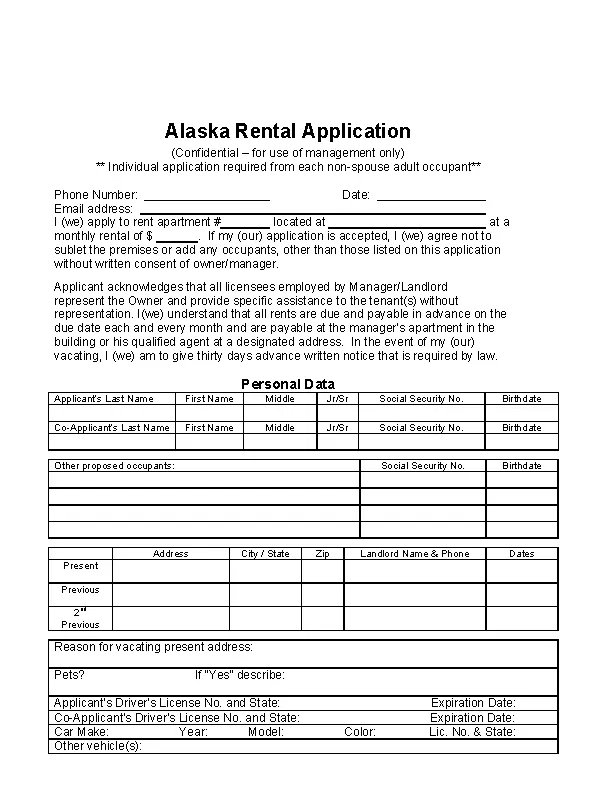 alaska rental application - PDFSimpli