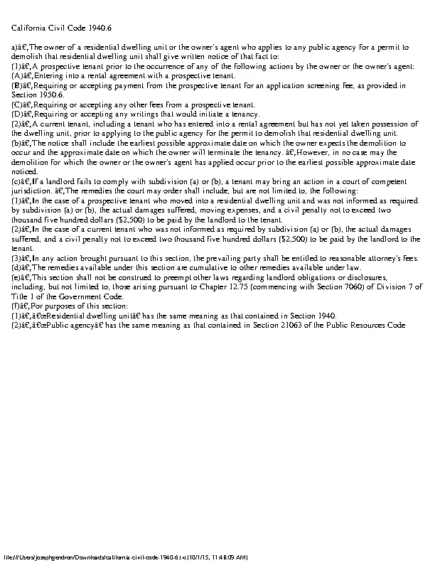 california civil code 1940 6 - PDFSimpli