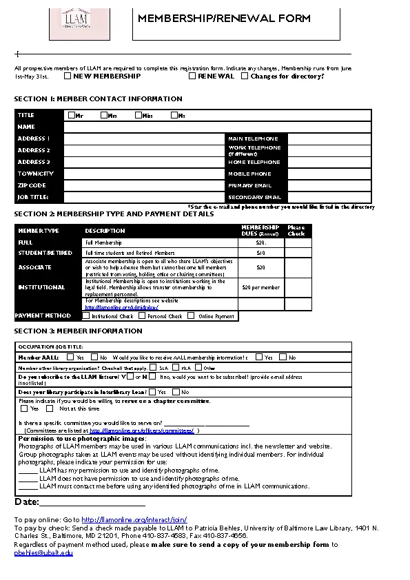 Club Membership Application Form Sample Download - PDFSimpli