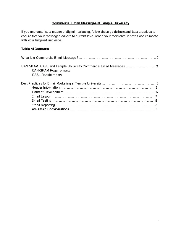 Email Message Template - PDFSimpli