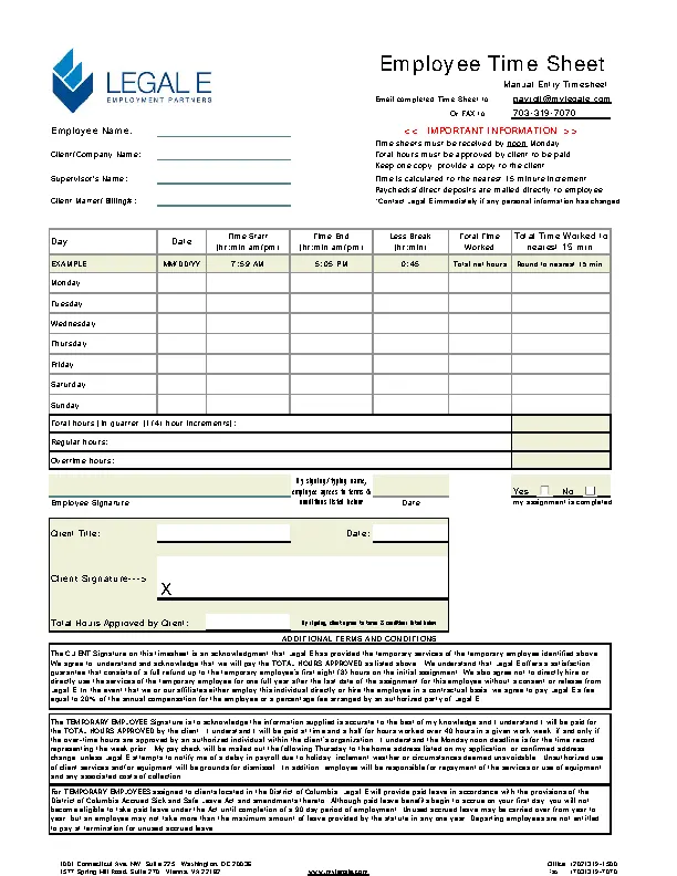 Employee Overtime Sheet Template Download In Pdf - PDFSimpli