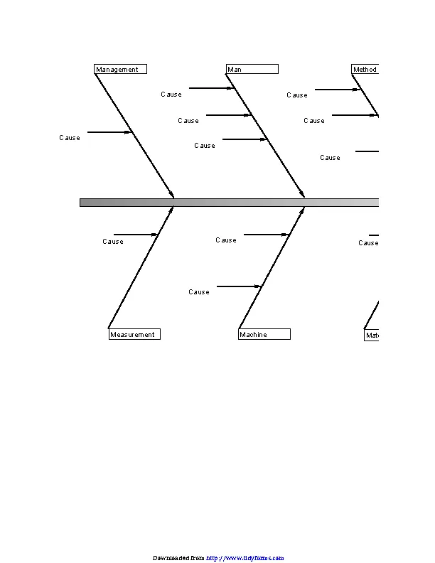Fishbone Template - PDFSimpli