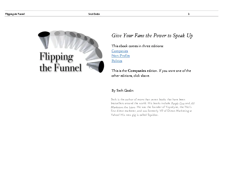 Flipping Marketing Funnel - PDFSimpli