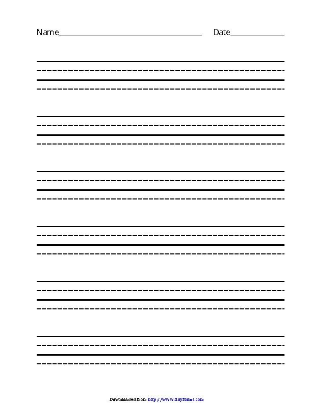 Four Lined Paper Template PDFSimpli Four Lined Paper Template PDFSimpli