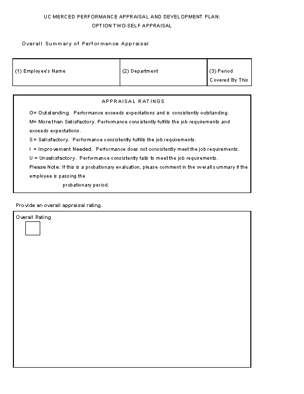 Free Performance Apprisal - PDFSimpli