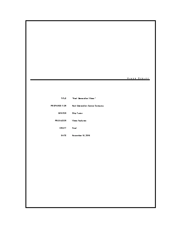 Free Video Script Outline Template Ms Word Download - PDFSimpli Free Video Script Outline Template Ms Word Download - PDFSimpli