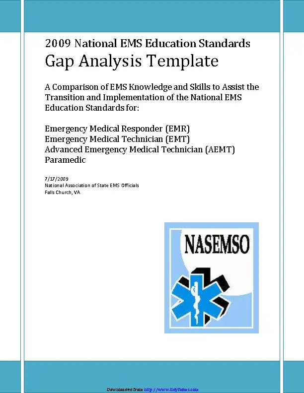 Gap Analysis Template 1 - PDFSimpli