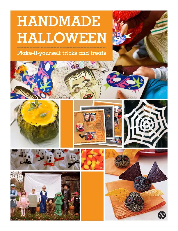 Handmade Halloween Newsletter - PDFSimpli