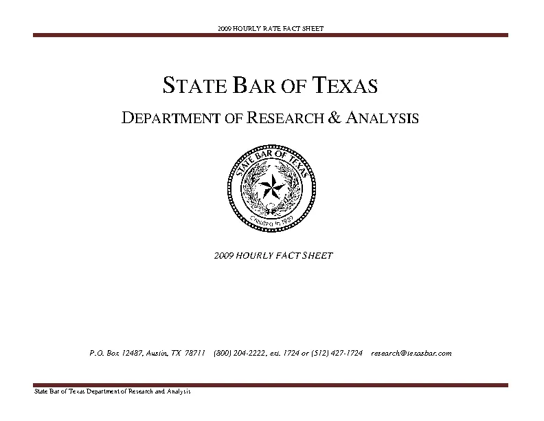 Hourly Rate Fact Sheet Template - PDFSimpli