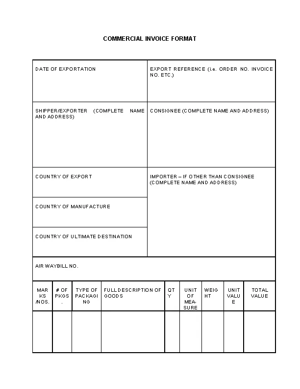 Ibc Invoice - PDFSimpli
