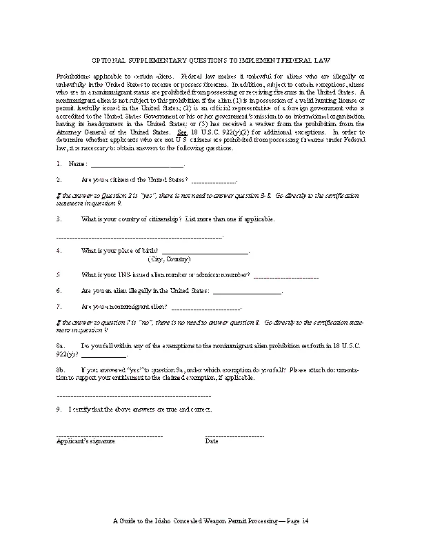 idaho alien registration form - PDFSimpli