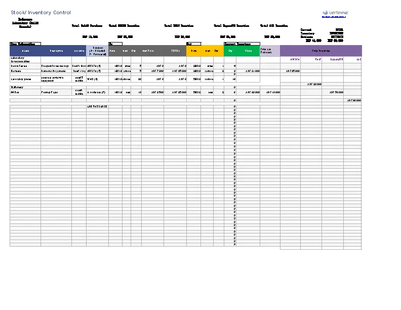 Inventory Tracking Sheet1 - PDFSimpli