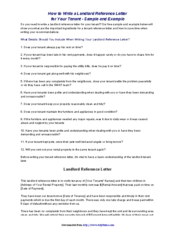 Reference Letters Archives - Page 16 of 23 - PDFSimpli