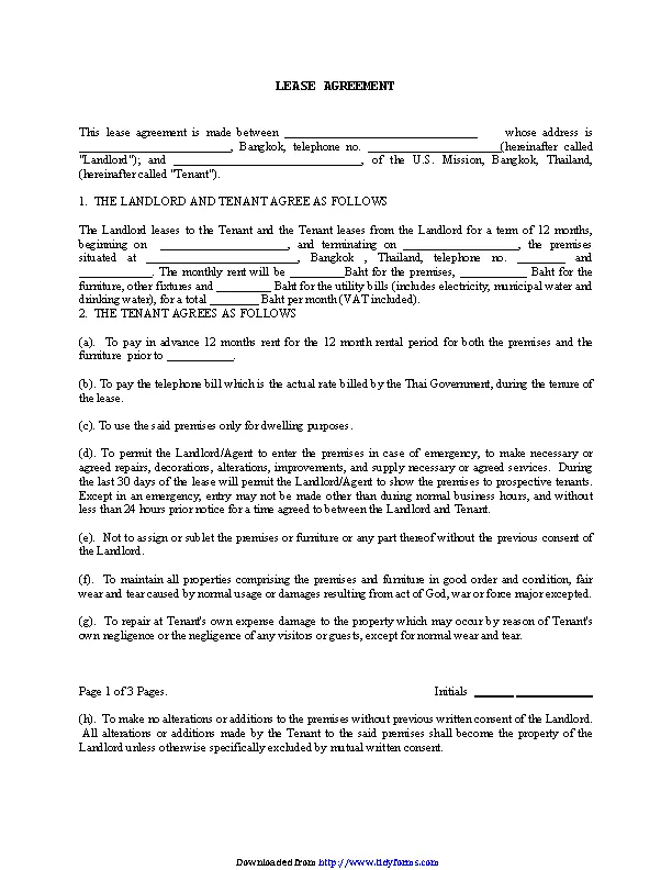 Lease Agreement 2 - PDFSimpli