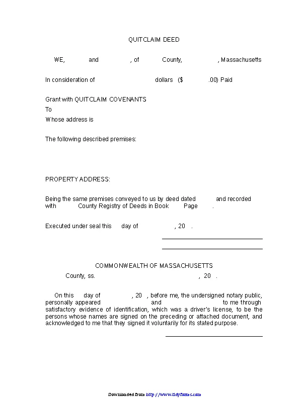 Quit Claim Archives - Page 10 of 15 - PDFSimpli