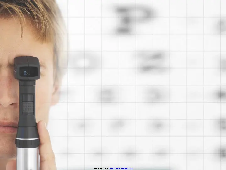 Medical Powerpoint Templates Optometrist - PDFSimpli