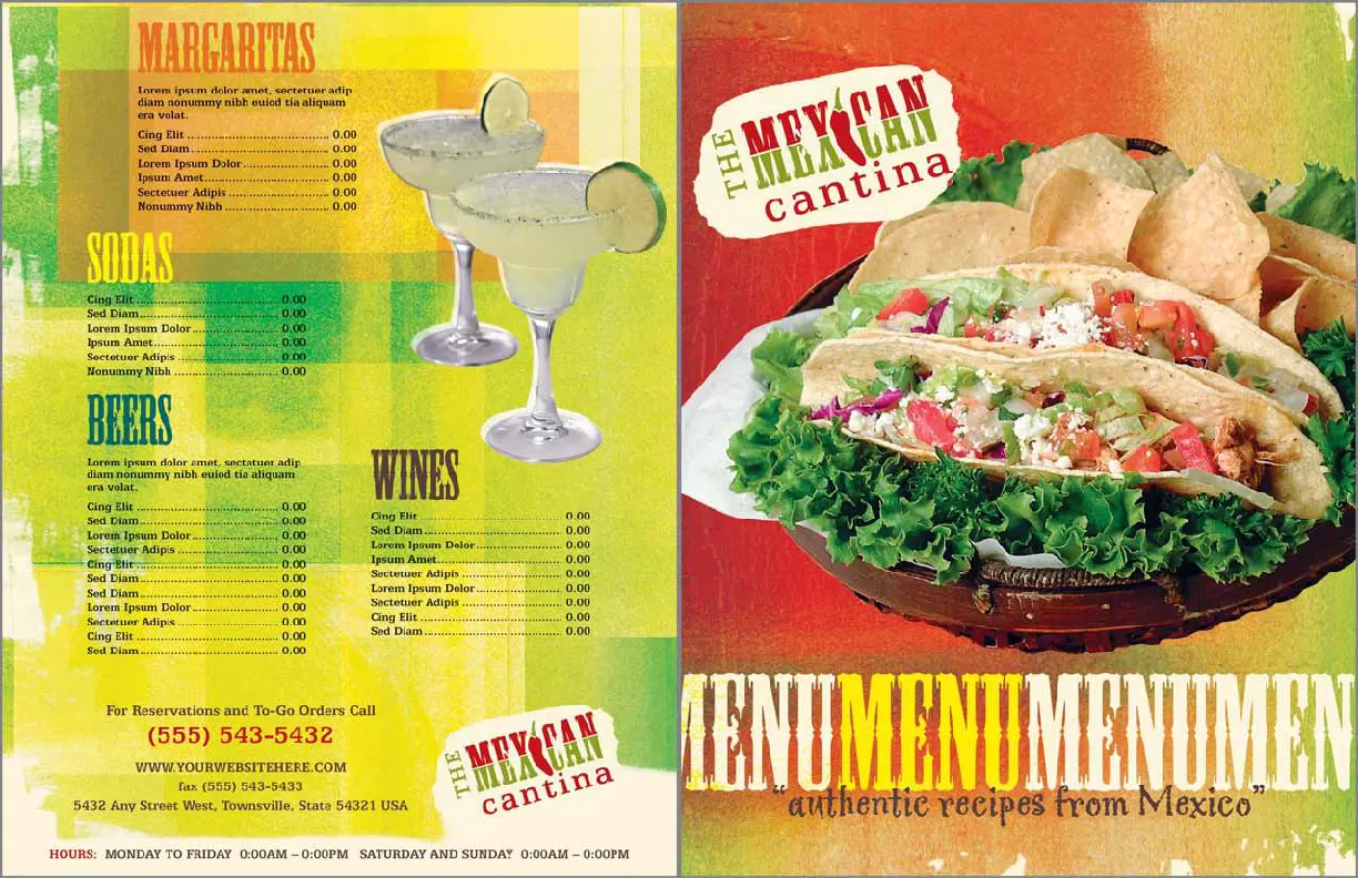 Mexican Restaurant Menu - PDFSimpli