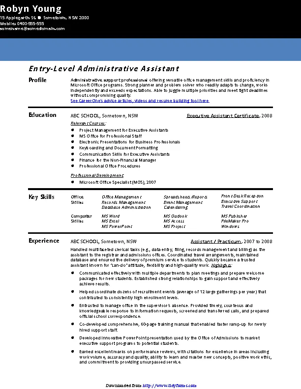 Modern Cv Template 2 - PDFSimpli
