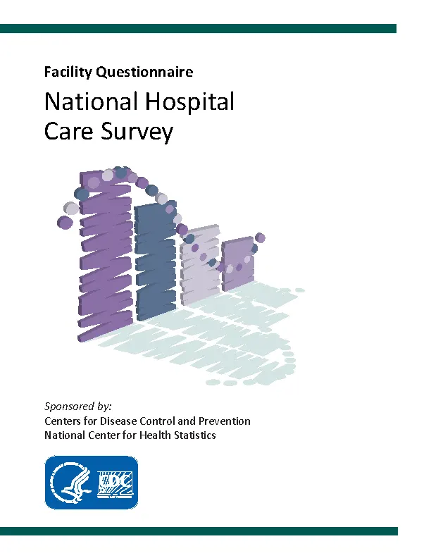 National Hospital Care Survey Questionnaire - PDFSimpli