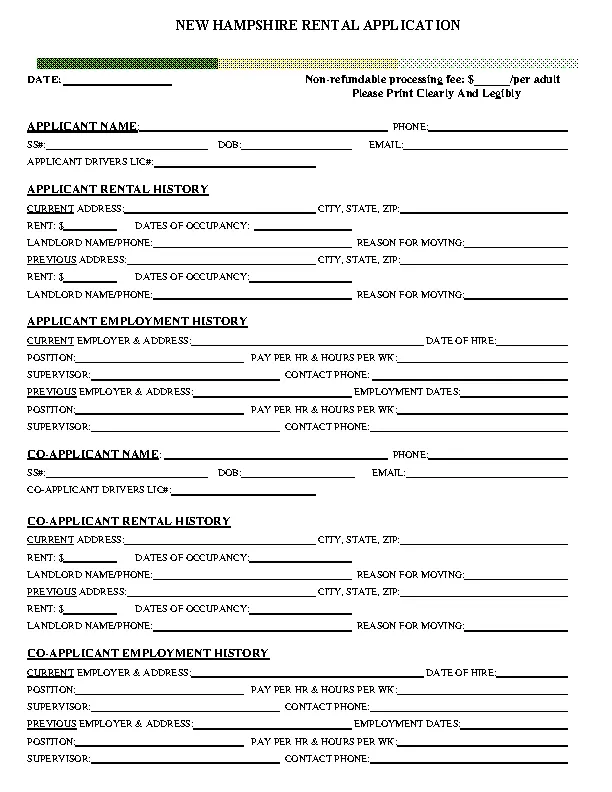 new hampshire rental application form - PDFSimpli
