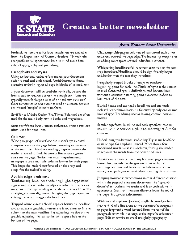 Newsletter For Department Of Communications - PDFSimpli