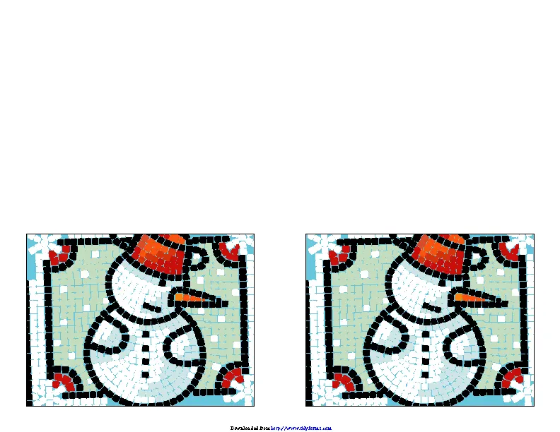 Note Cards With Snowman 2 Per Page A2 Size - PDFSimpli
