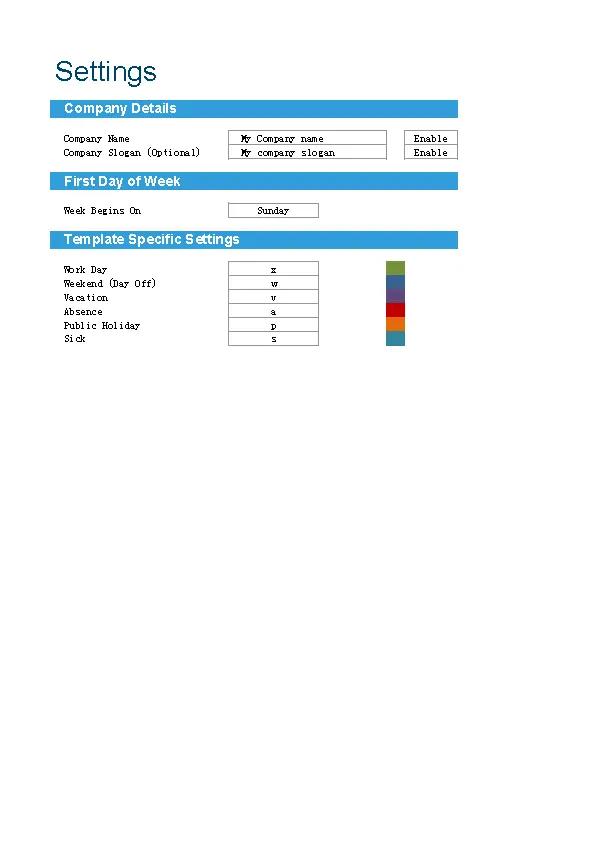 On Call Staff Rotation Schedule Template - PDFSimpli