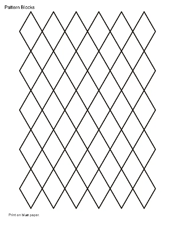 Pattern Block Template 1 - PDFSimpli