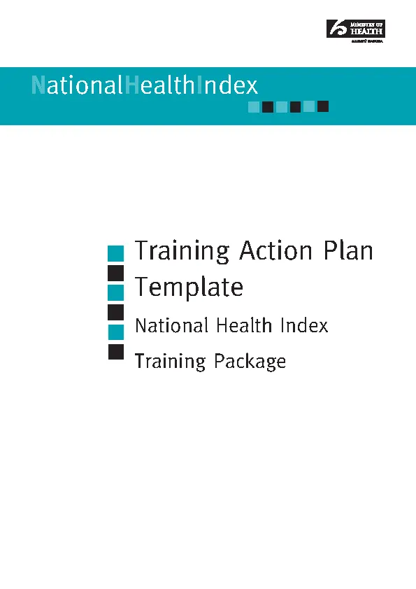 Pdf Format Training Action Plan Template1 - PDFSimpli