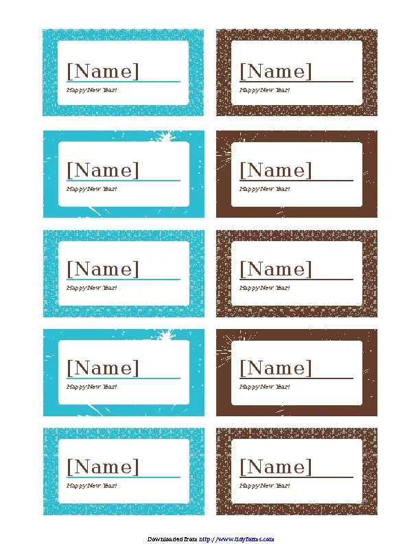 Place Card Template 3 - PDFSimpli