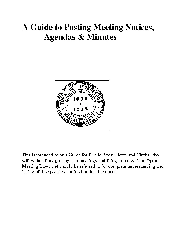 Post Meeting Writing Minutes1 - PDFSimpli