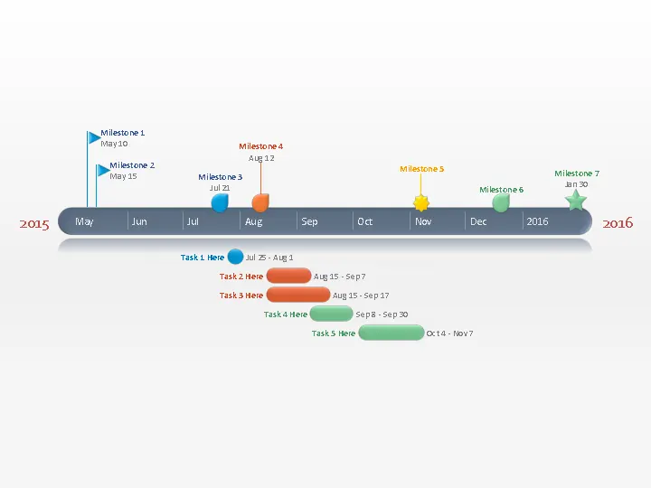 Powerpoint Timeline Template - PDFSimpli