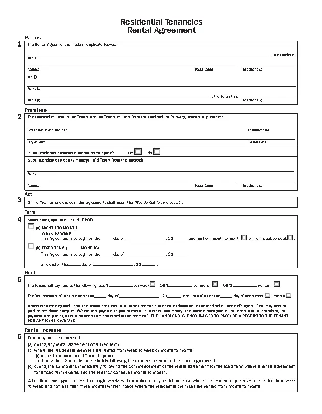 Rental Agreement Application Template Pdfsimpli 8600