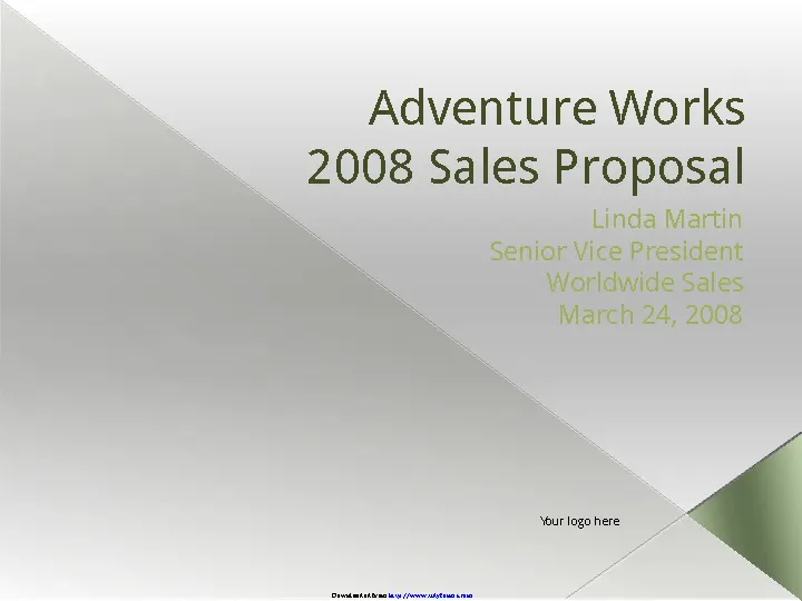 Sales Proposal Template 3 - PDFSimpli