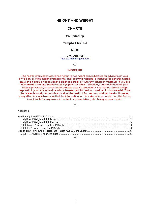 Babies & Toddlers Weight And Height Charts Archives - Page 6 of 11 ...