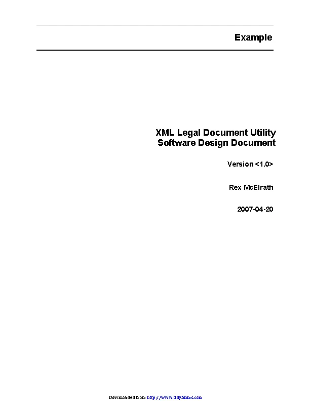 Software Design Document 1 - PDFSimpli