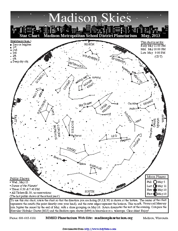 Star Chart 2 - PDFSimpli