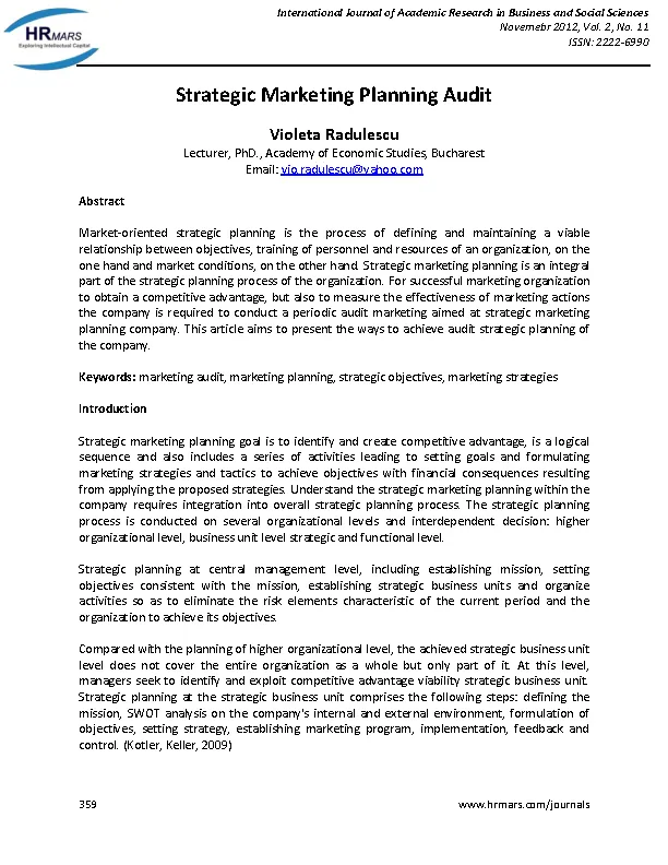 Strategic Life Plan Audit Template - PDFSimpli