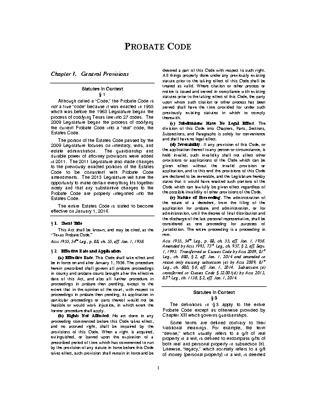 texas probate code - PDFSimpli