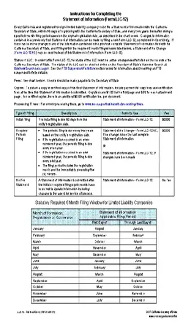 California Initial Report - PDFSimpli