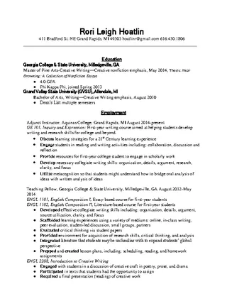 Freelance Editor Resume - PDFSimpli