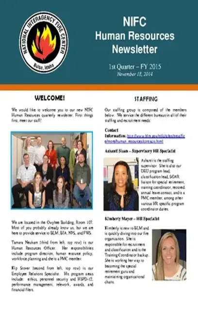 Nifc Human Resources Newsletter - PDFSimpli