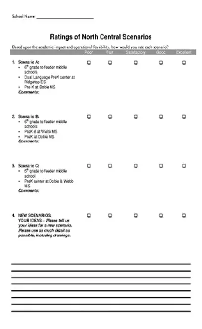 Rating Scale Template - PDFSimpli