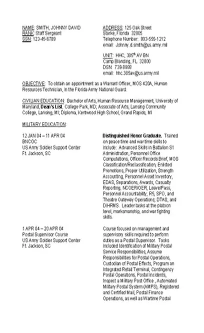Resume Sample - PDFSimpli
