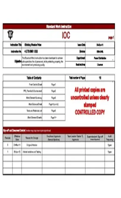 Standard Work Instruction Template2 - PDFSimpli