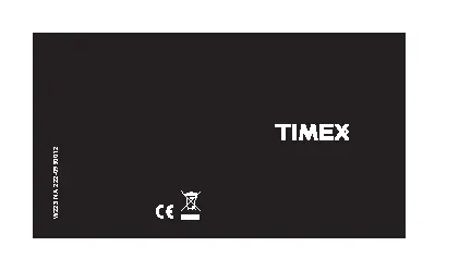 Timex Owners Manual Sample - PDFSimpli